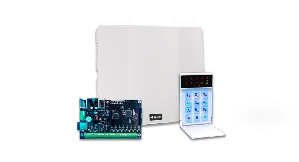 Central de alarma GARNET con WiFi embebido PC-900G-LED + Teclado G ...